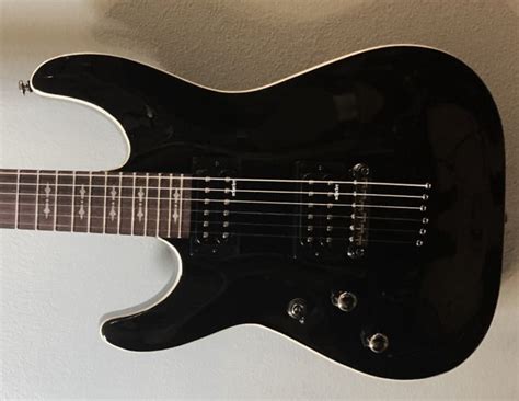 Schecter Omen 6 Lh Gloss Black Reverb