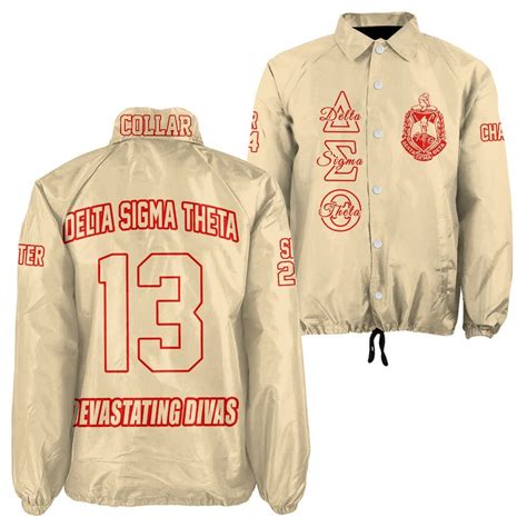 Ireishprint Delta Sigma Theta Custom Line Crossing Jacket Bright