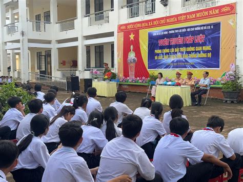Tuyên Truyền Phòng Chống Lừa đảo Qua Mạng Và An Toàn Giao Thông Cho