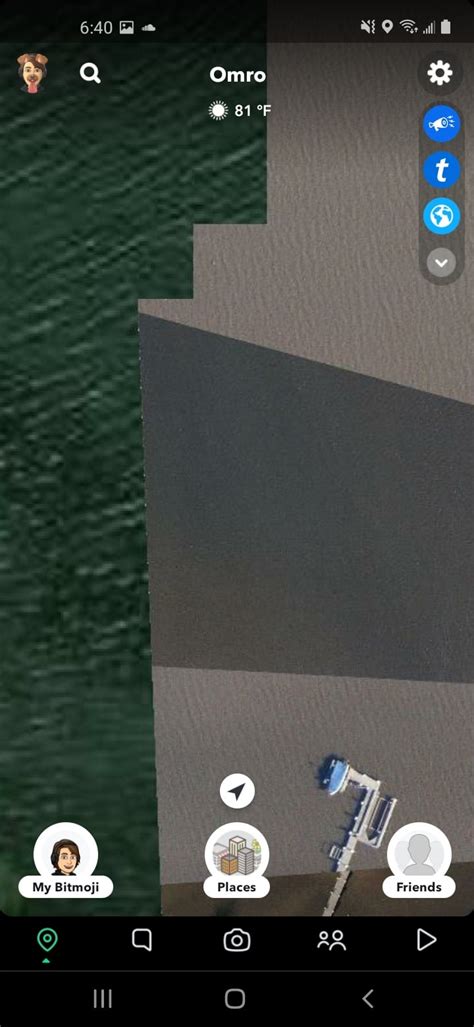 Snapchat Map Rglitches