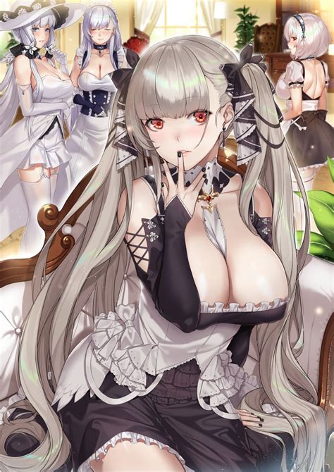 Formidable Belfast Sirius And Illustrious Azur Lane Drawn By Deras Danbooru