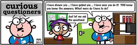 Cartoon Asking Questions