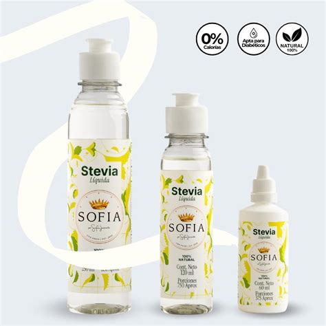 Stevia Liquida Natural Sofía Por Sofía Jaramillo