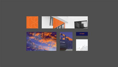 Ether Logo Brand Identity Behance