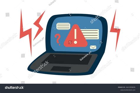 Concept Operating System Error Web Ui Stock Vector Royalty Free
