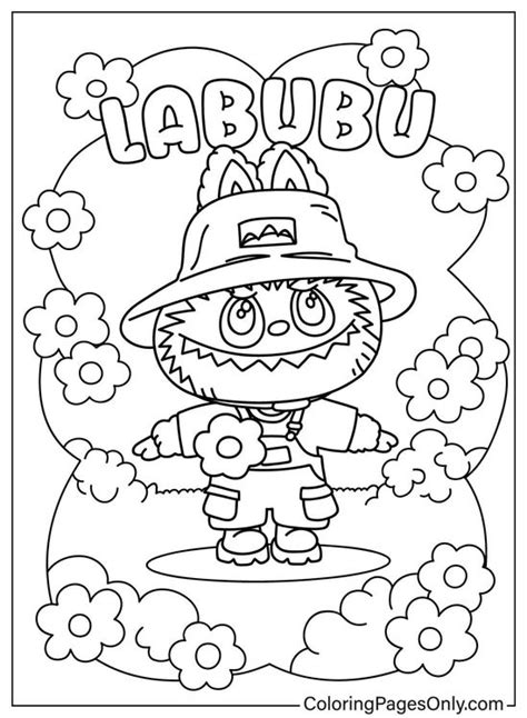 Labubu Coloring Pages Free Printable Coloring Pages Coloring Books