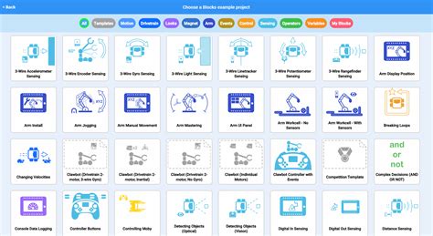 Vexcode Text Vex 机器人