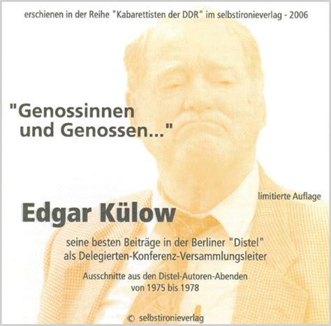 Cd Vol 1 Edgar Külow