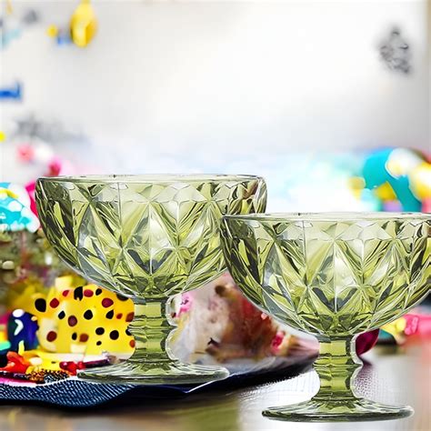 Set 6 Cupe De Inghetata Ilsedo 300 Ml Verde Emagro