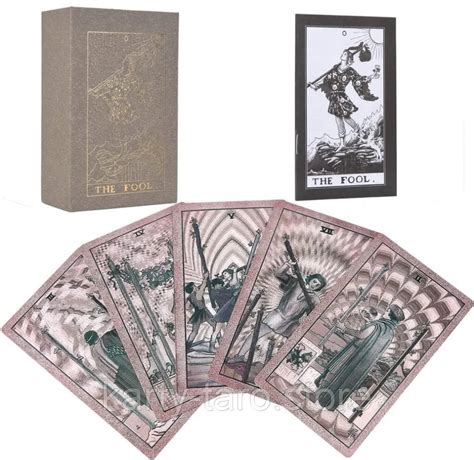 Купити Карти таро Уейта в коробці із золотої фольги / Gold Foil Tarot ...