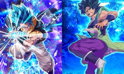Gogeta Vs Broly Desktop Wallpaper