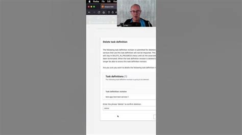 suraj narwade on linkedin delete ecs task definition revisions in the