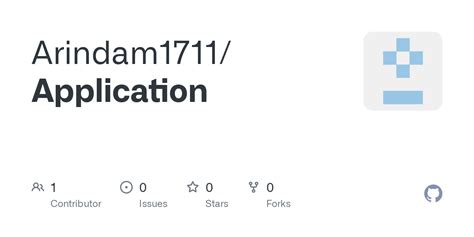 Github Arindam1711application