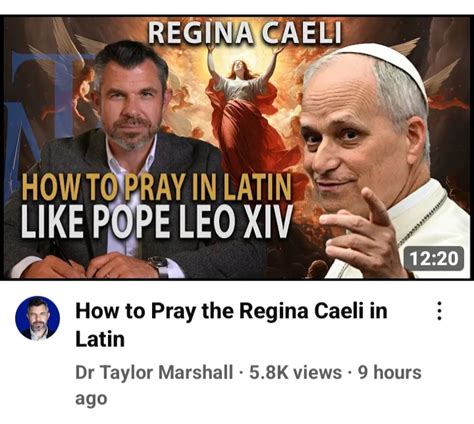 The Ultimate Taylor Marshall Grift Crisis In The Church Catholic Info