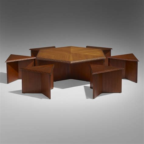 Frank Lloyd Wright Table Table Allen 605 By Frank Lloyd Wright For