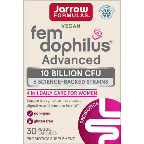 Willner Chemists Jarrow Formulas Fem Dophilus Advanced 10 Billion