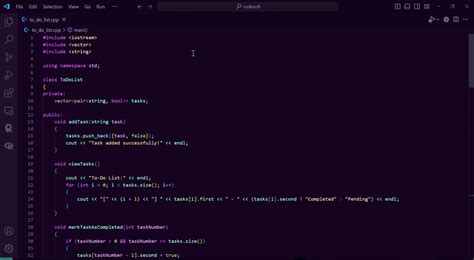 Akshay Solanki On Linkedin Cpp Programming Todolist Internship Codsoft
