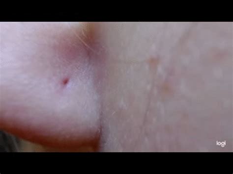 Hotkati1 My Earlobe In Close Up With Putting Earrings In It Mp4