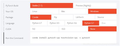 【python】pytorch安装eclipse Pytorch Csdn博客