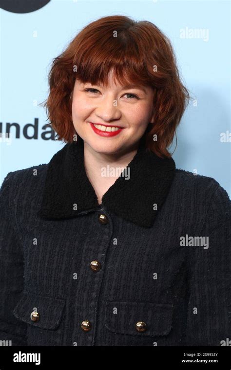 Jade Croot At Arrivals For Rabbit Trap Premiere At The Sundance Film Festival 2025 Eccles