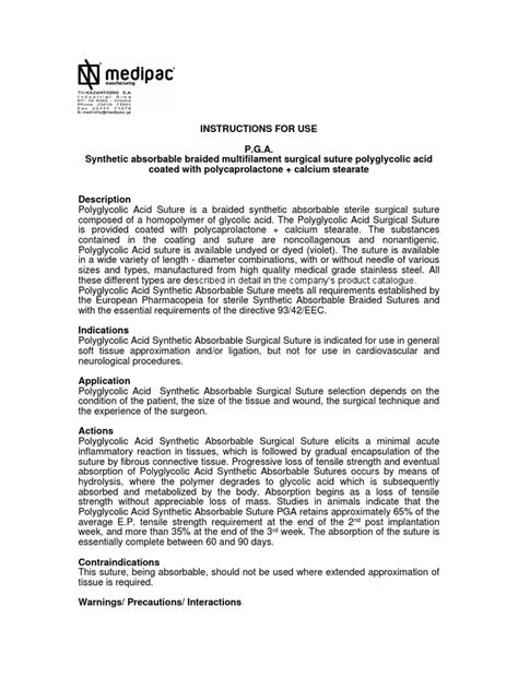Medipac Equivalent Pdf Surgical Suture Surgery Medipac Equivalent Pdf Surgical Suture Surgery