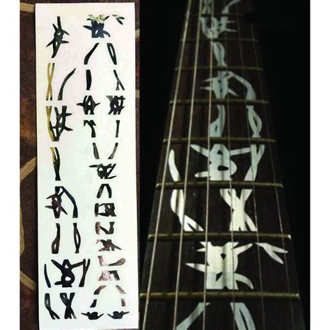 Jual Barbed Wire Barb Kawat Fingerboard Sticker Inlay Gitar Fretboard