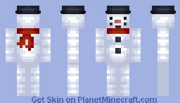 Minecraft Snowman Skin