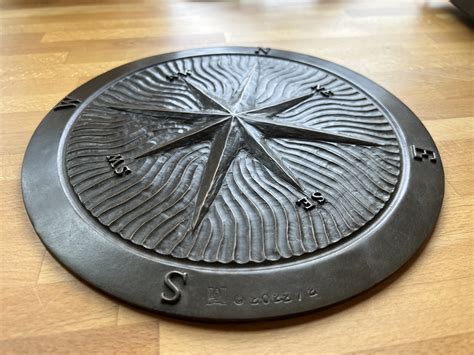 Custom Metal Compass Roses Tuck And Holand Metal Sculptors