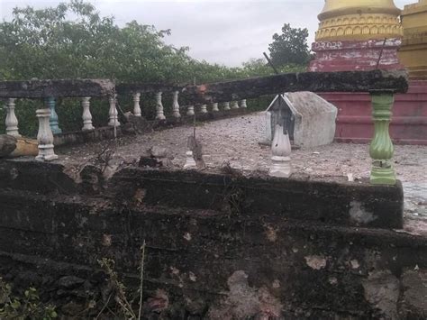 တနင်္သာရီ၊ ရေပေါ်ရွာကို စစ်တပ်က လက်နက်ကြီးဖြင့် ပစ်ခတ်မှု ဘုရားတောင