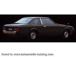 1979 Toyota Celica 2genii Coupe Jdm Full Range Specs