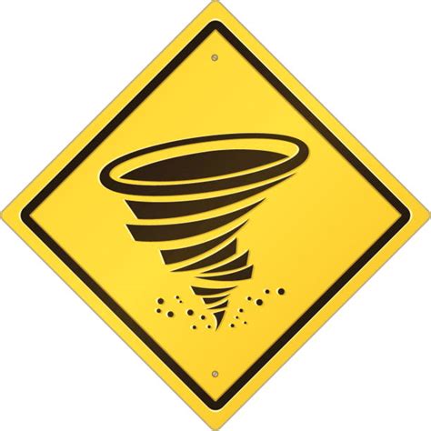 940 Tornado Warning Sign Stock Illustrations Royalty Free Vector