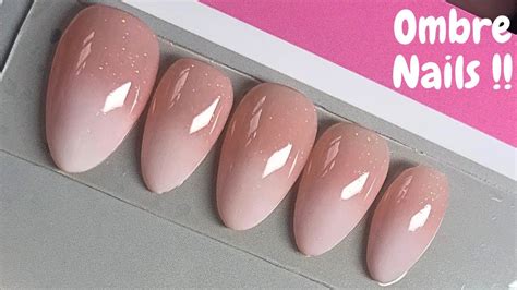 How To Do Ombré Nails 💅 Beginner Friendly Tutorial 🌸 Youtube