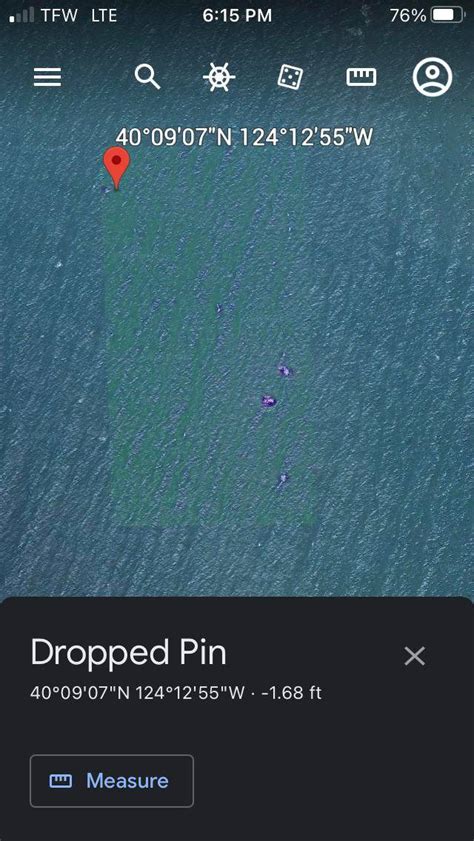 Bright Purple Objects In Ocean Hidden Under Rectangle Scrolller