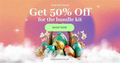 Promotion Easter Social Media Ads 56818747 Template