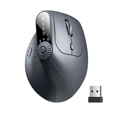 Ergonomic Vertical Mouse Wireless Optical Bluetooth Mouse Dual Mode