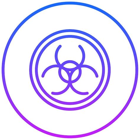 Premium Vector Contamination Hazard Vector Illustration