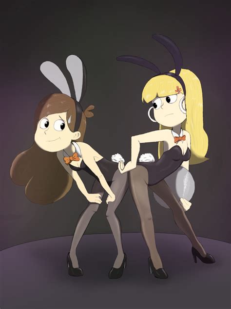Rule 34 Aged Up Bandgeek32 Bunnysuit Butt Bump Gravity Falls Mabel