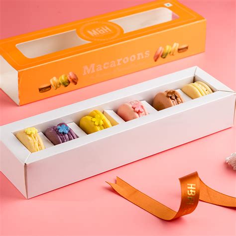 Assorted Macaron Box 6 Pcs Milk And Honey A Premium Bakery