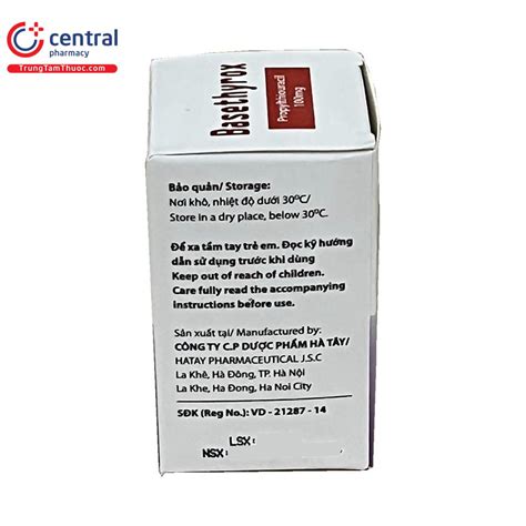 ChÍnh HÃng Thuốc điều Trị Cường Giáp Basethyrox 100mg Hataphar