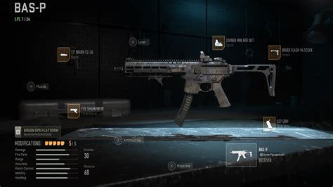 Modern Warfare 2 Warzone 2 Bas P Class