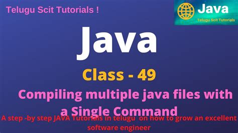 Javaclass 49complilng Multiple Files Java Tutorial For Beginners