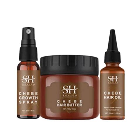Chebe Fast Hair Growth Set Proven Growth 3pcs Kit