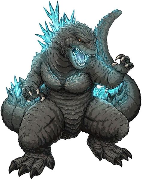 Godzilla Battle Line Godzilla Full Body Drawing Godzilla Cartoon
