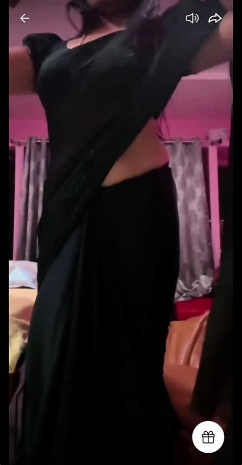 Sujatha Simhadri Tango Model In Black Saare Navel Showing Eporner