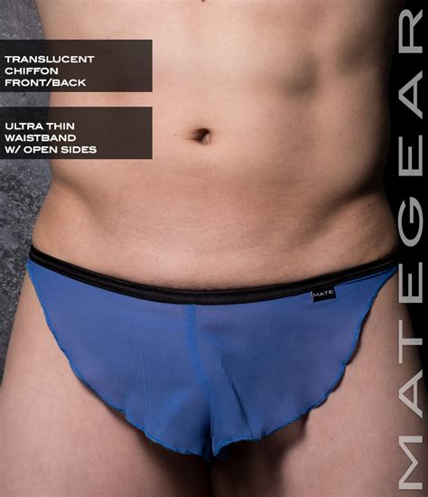 Sexy Mens Underwear Xpression Ultra Bikini Ri So Translucent Chiffo
