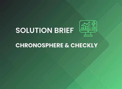 Chronosphere And Checkly