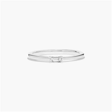 Simplistic Diamond Wedding Ring In 14k White Gold 1 50mm 15162w14