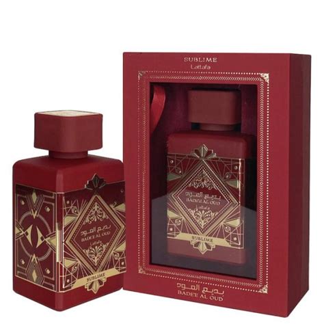 Perfume Lattafa Badee Al Oud Sublime 100 Ml Eau De Parfum Unise