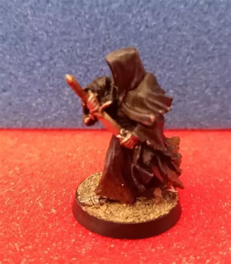 Gw Lotr Warhammer Ringwraith Witch King Of Angmar Painted Metal Reduced