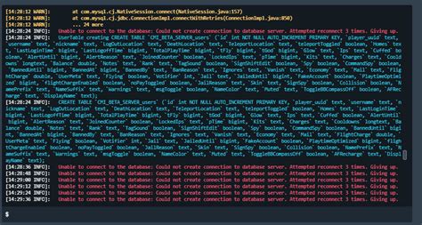 Mysql Connection Impossible Issue Zrips Cmi Github